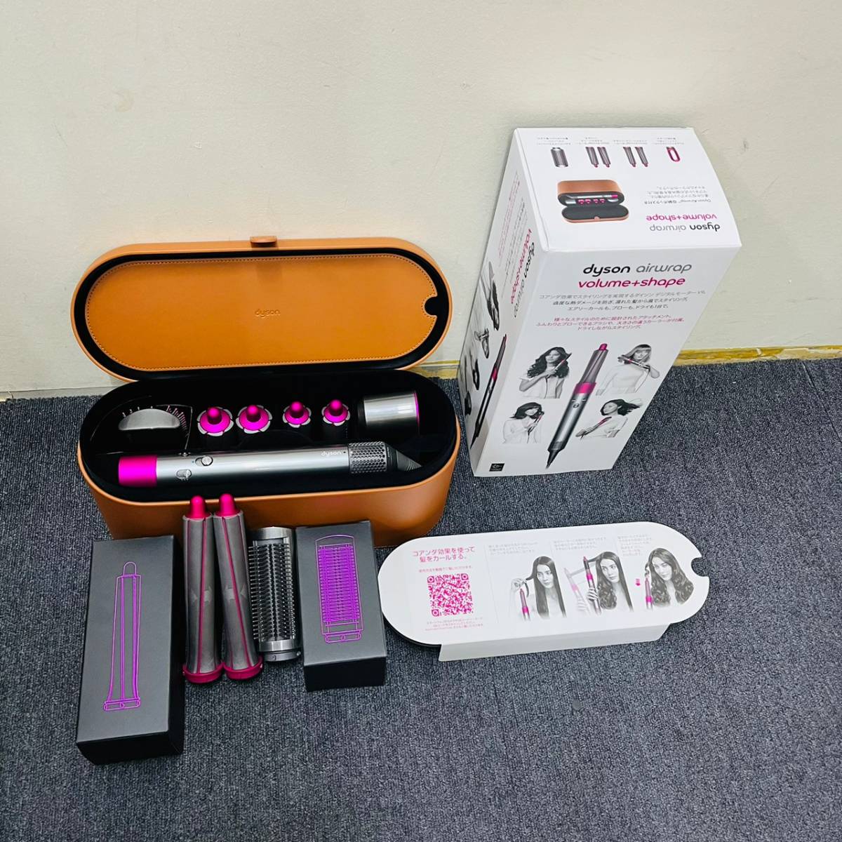 【目立った傷や汚れなし】【C-17646】 dyson airwrap HS01 volume shapes ダイソン エアラップ ヘアス ...