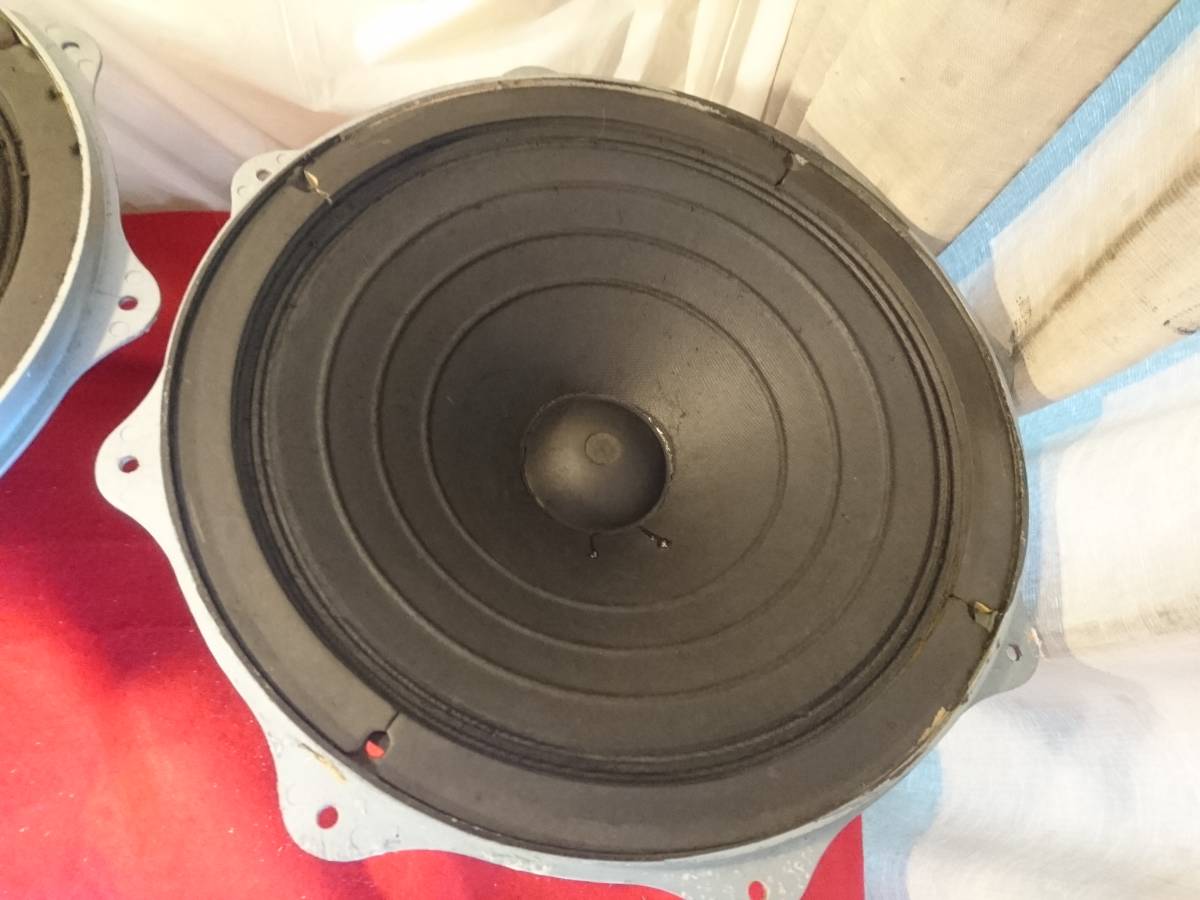 【やや傷や汚れあり】 LUXMAN / LUX-WC30 Pair of Woofer for 30H112 16ohms 30W アルニコ ...