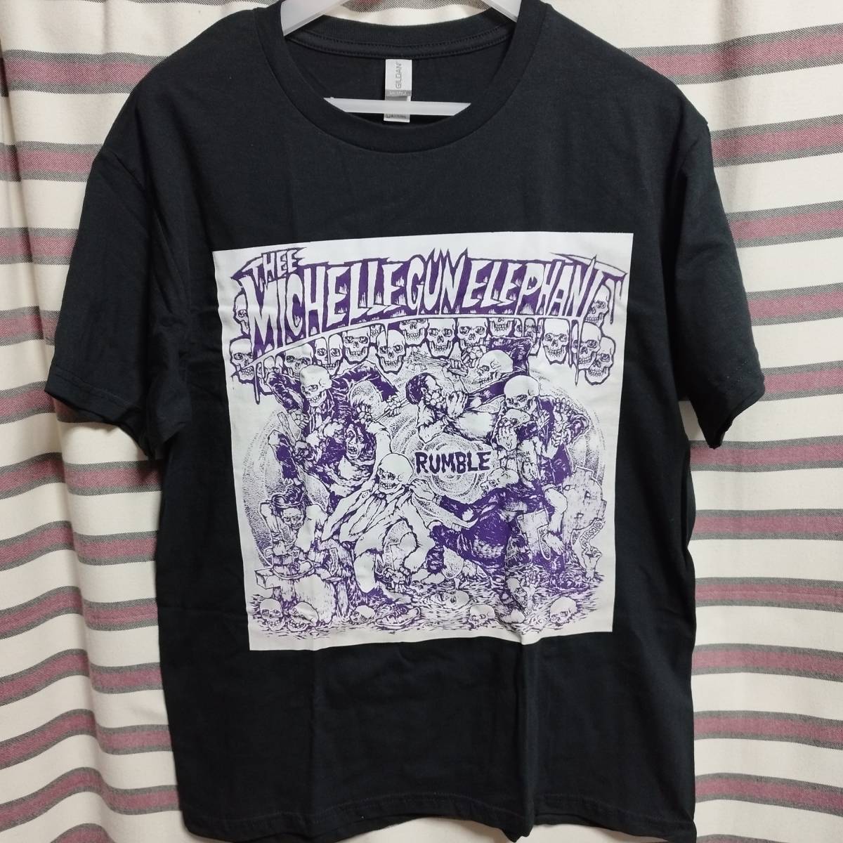 【未使用】ミッシェルガンエレファントThee michelle gun elephant RUMBLE Tシャツ バンドTシャツ ブランキー ...