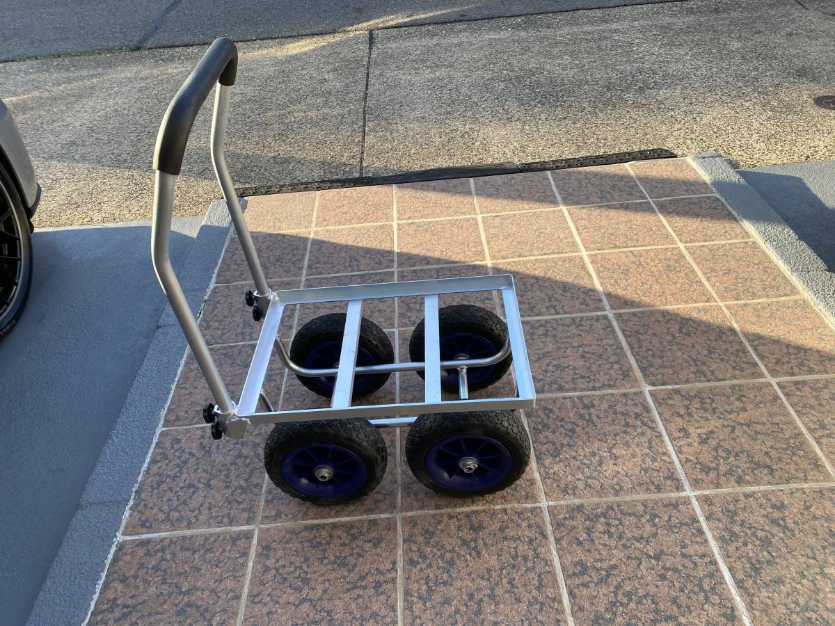 【目立った傷や汚れなし】美品 アルミハウスカー コンテナカー アルミ台車 の落札情報詳細 - Yahoo!オークション落札価格検索 オークフリー