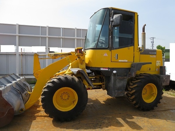 【傷や汚れあり】コマツ WA80-3 タイヤショベル ホイールローダ キャビン エアコン 再塗装なし KOMATSU 中古 ホイルローダー 大型の落札情報詳細 - Yahoo!オークション落札 ...