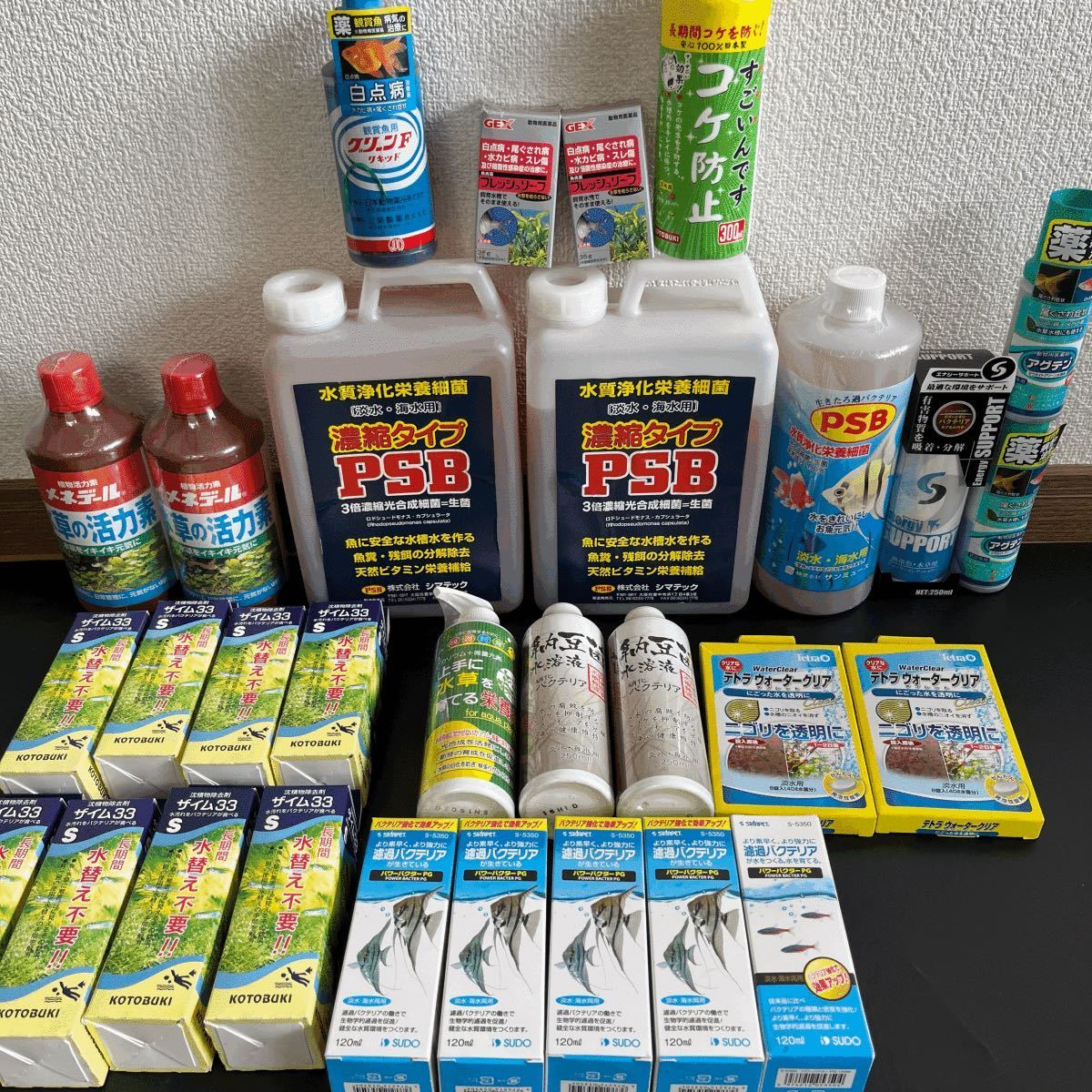 【未使用】金魚 魚 アクアリウム 観賞魚 メダカ KOTOBUKI ザイム33 濁り対策 STARPET ろ過 テトラ ウォータークリア 納豆菌 水草 まとめ売りの落札情報詳細 - ヤフオク ...
