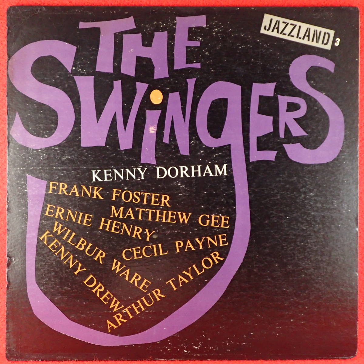 【傷や汚れあり】1円開始★神洗浄【超ギガレア★重量盤183g★US完オリ★JAZZLAND★MONO★橙小★両溝】★KENNY DORHAM/THE SWINGERS★KENNY DREW ...