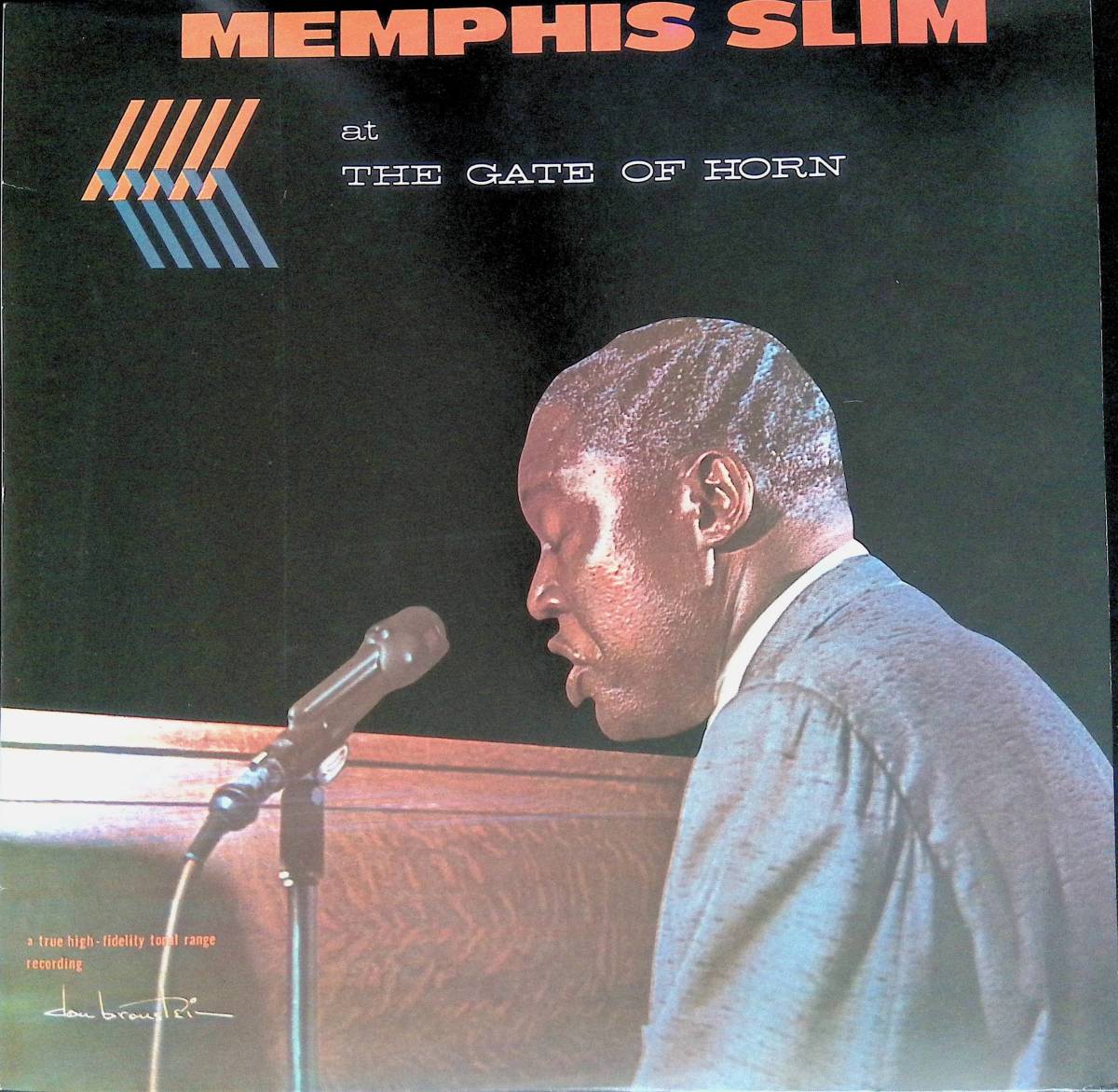 【やや傷や汚れあり】【帯付】Memphis Slim(メンフィス・スリム)「Memphis Slim At The Gate Of Horn ...