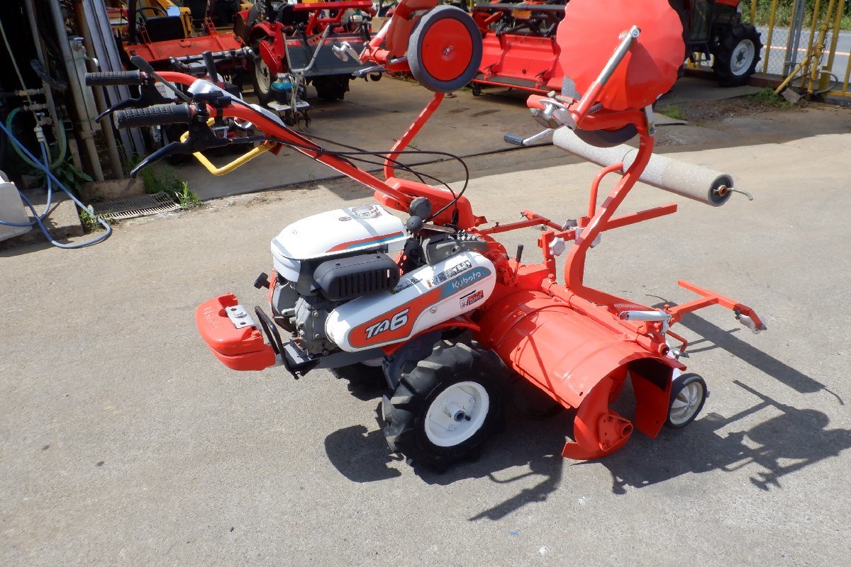 【やや傷や汚れあり】【神奈川】クボタ 平うねマルチャー仕様管理機 TA6＋FML150 95cmマルチシート使用 スポンジ新品 整備済み！の落札情報詳細 - Yahoo!オークション落札価格 ...
