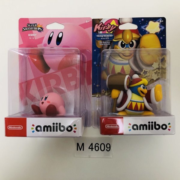 【未使用】M4609 新品 未開封 即決 amiibo カービィ + デデデ大王 (アミーボ 星のカービィ 大乱闘スマッシュブラザーズ ...