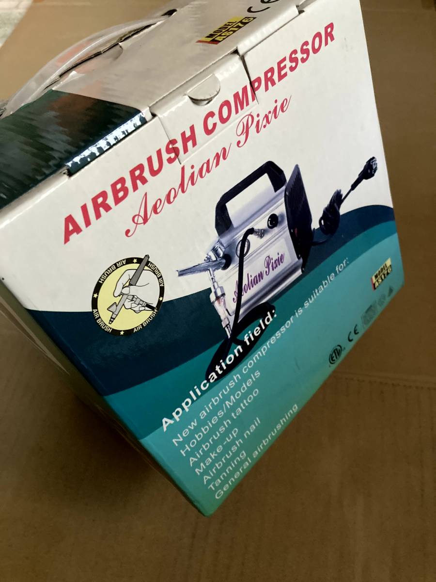 【目立った傷や汚れなし】エアーブラシコンプレッサーセット Airbrush Compressor Aeolian Pixie AS176の落札 ...