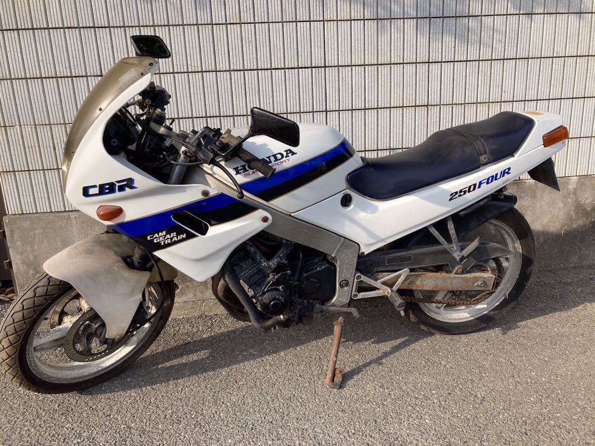 【傷や汚れあり】鍵、書あり★エンジン異音なし★CBR250F MC14 ホンダ★ CBR VTR SRV CB RS FZR GSX FX XS FTR GB CBX FS SW ZXR ...