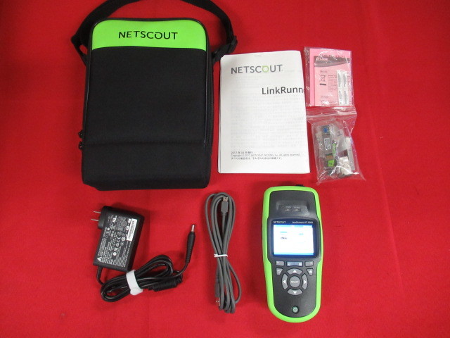 【目立った傷や汚れなし】NETSCOUT LINKRUNNER AT 2000 リンクランナー ネットワークオートテスター 管理5J0629C ...