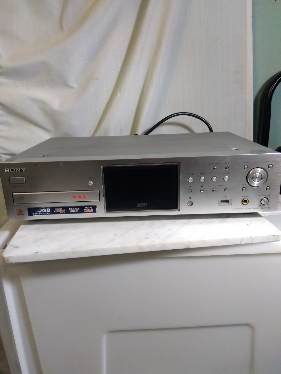 【全体的に状態が悪い】SONY ソニー ハードディスクオーディオレコーダー NAC-HD1の落札情報詳細 - ヤフオク落札価格検索 オークフリー