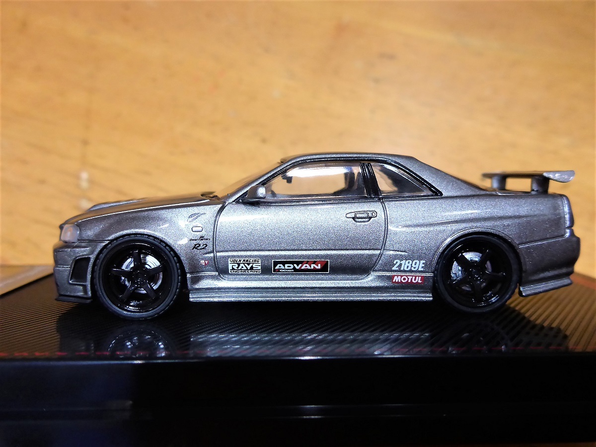 【未使用】【Ignitionmodel】1/64 NISMO R34 GT-R Omiri Factory CRS ニスモ 大森ファクトリー ...