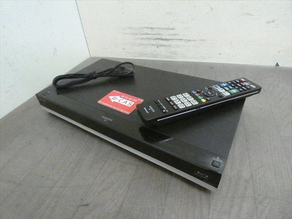【傷や汚れあり】1TB☆15年☆シャープ/SHARP/AQUOS☆HDD/BDレコーダー☆BD-W1700☆リモコン付☆2番組同時録画☆3D対応機 管SA2323の落札情報詳細 - ヤフオク ...