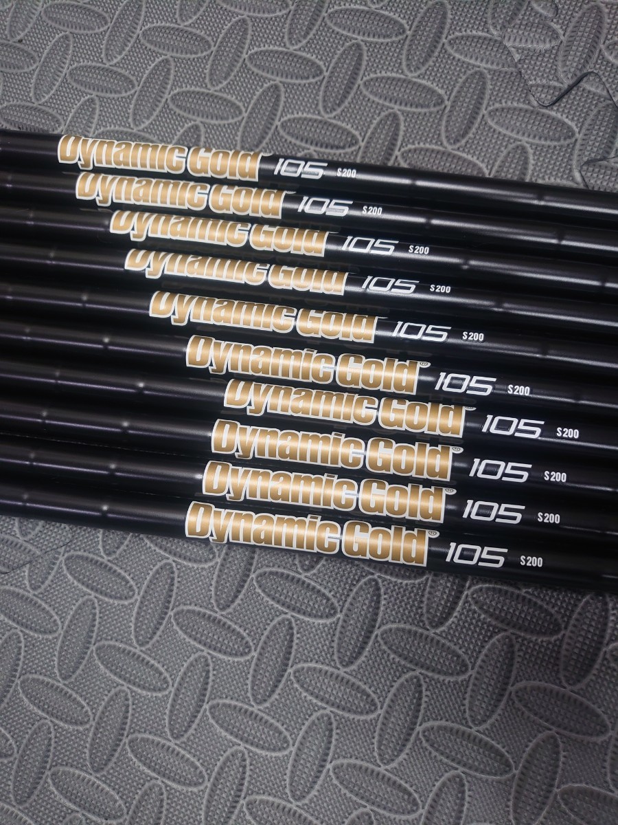 【未使用】送料込み 新品 ダイナミックゴールド105 ONYXブラックS200 #4〜PwPwPwPw 10本セットの落札情報詳細 ...