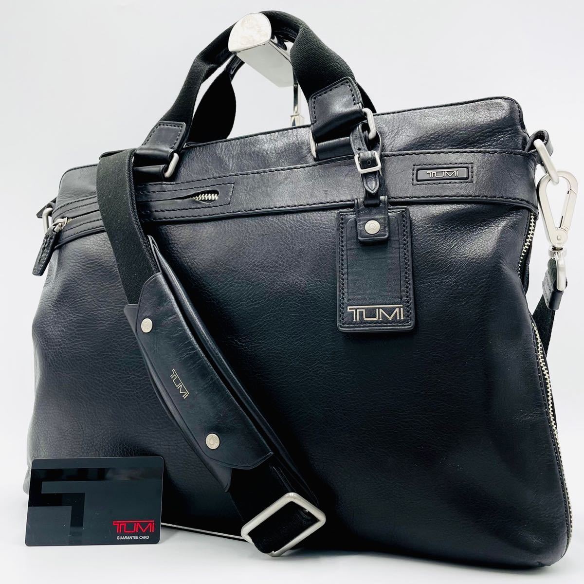 【目立った傷や汚れなし】1円 極美品 TUMI トゥミ メンズ ビジネスバッグ 2way ブリーフケース フェニックス ポートフォリオ オールレザー 本革 A4/PC可 斜め掛け 黒の落札情報 ...