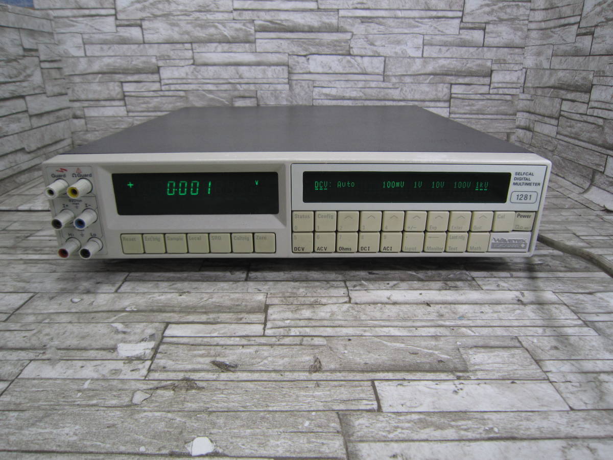 【やや傷や汚れあり】YOKOGAWA/横河【1281】デジタルマルチメーターの落札情報詳細 - Yahoo!オークション落札価格検索 オークフリー