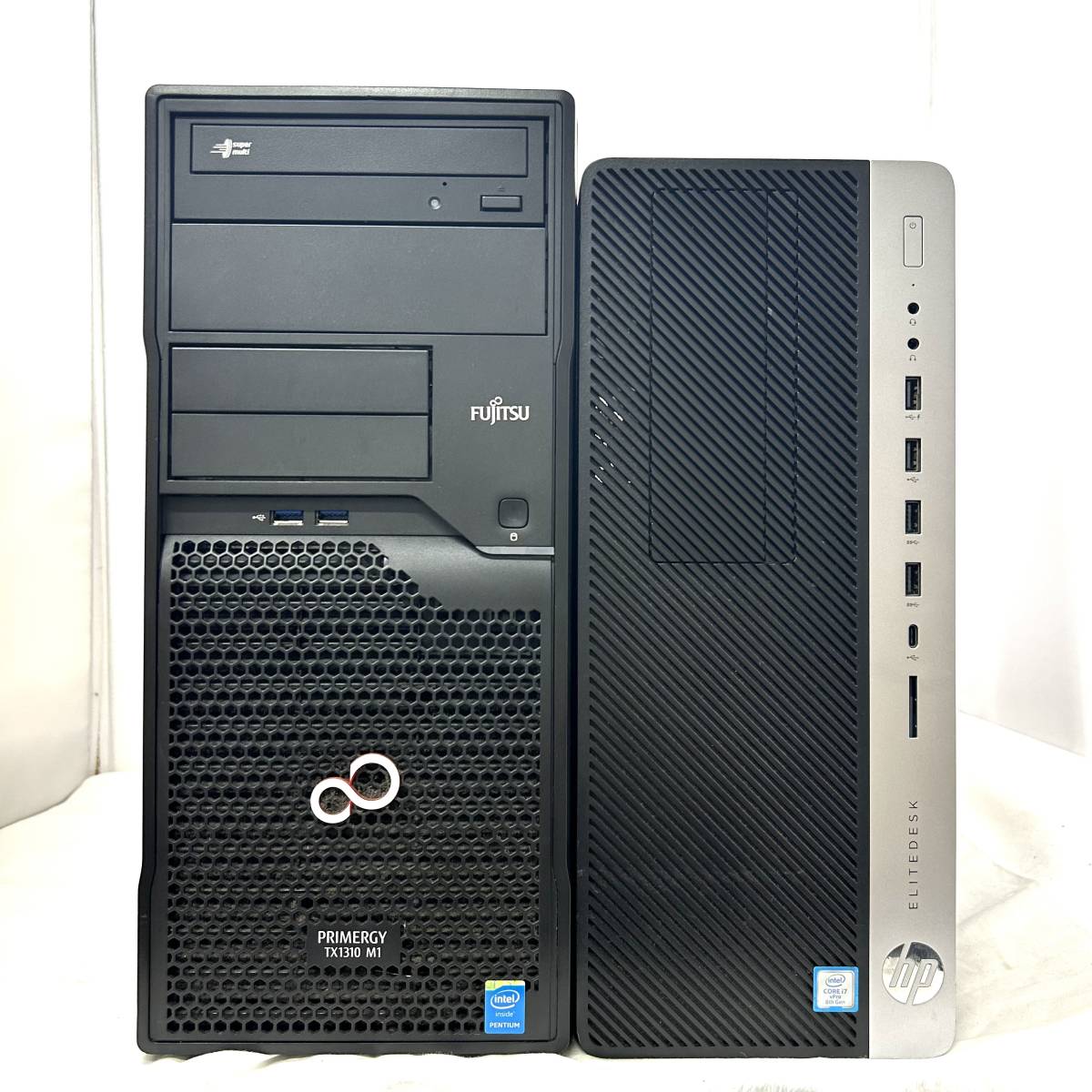【全体的に状態が悪い】【2台セットジャンク品】FUJITSU PRIMERGY TX1310M1(PYT1311ZDX)/HP ...