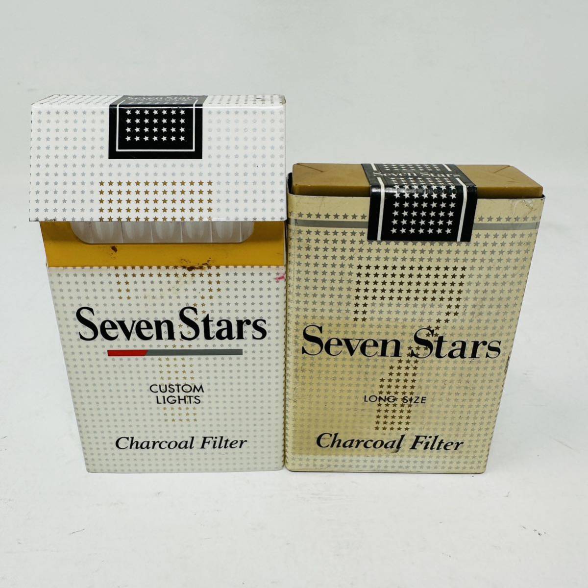 【やや傷や汚れあり】見本 たばこ セブンスター Seven Stars 自販機 ダミー タバコ パッケージ サンプル 煙草 JT 昭和レトロ ...