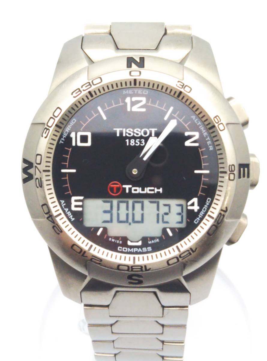 【やや傷や汚れあり】付属品あり TISSOT T-TOUCH 2／T047420A／クォーツ メンズ 腕時計 店舗受取可の落札情報詳細 ...