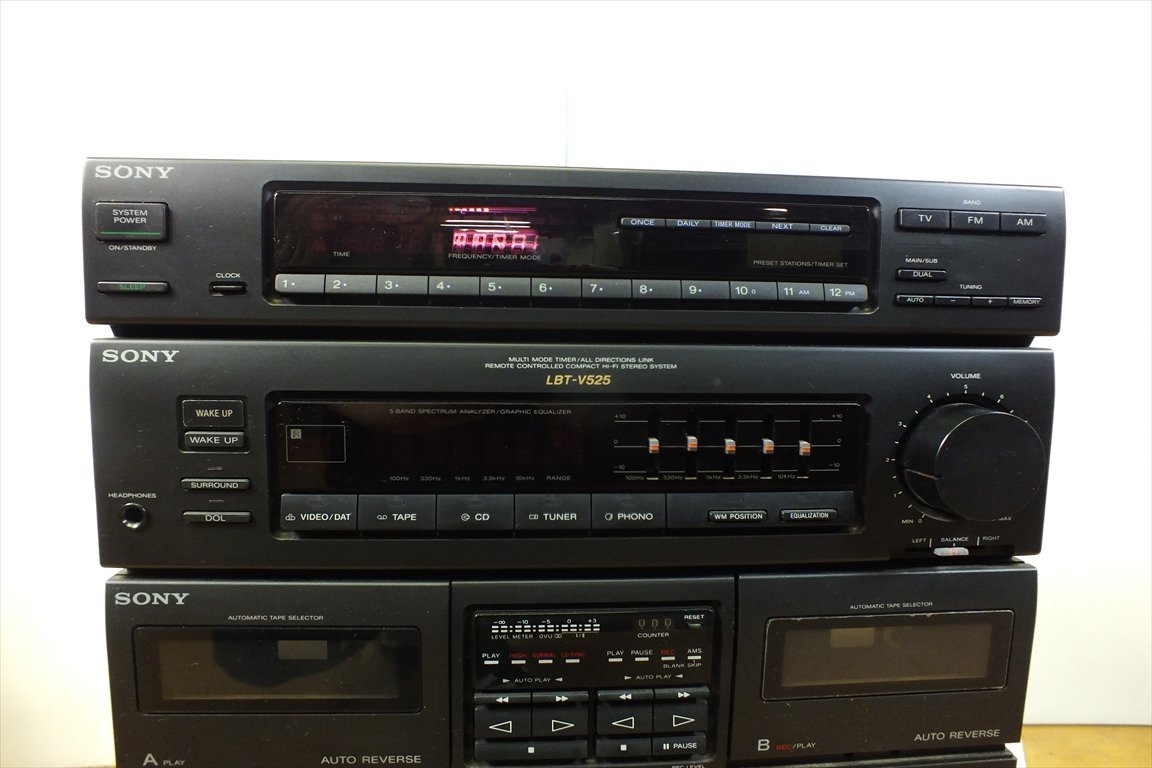 【傷や汚れあり】 SONY ソニー LBT-V525 システムコンポ 現状品 中古 230708H4048の落札情報詳細 - Yahoo!オークション落札価格検索 オークフリー