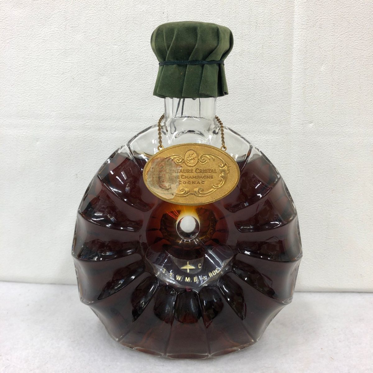 【傷や汚れあり】S521-O25-1234 REMY MARTIN レミーマルタン セントー クリスタル バカラ ボトル ブランデー COGNAC コニャック 700ml 40% 未開栓 ⑤の ...
