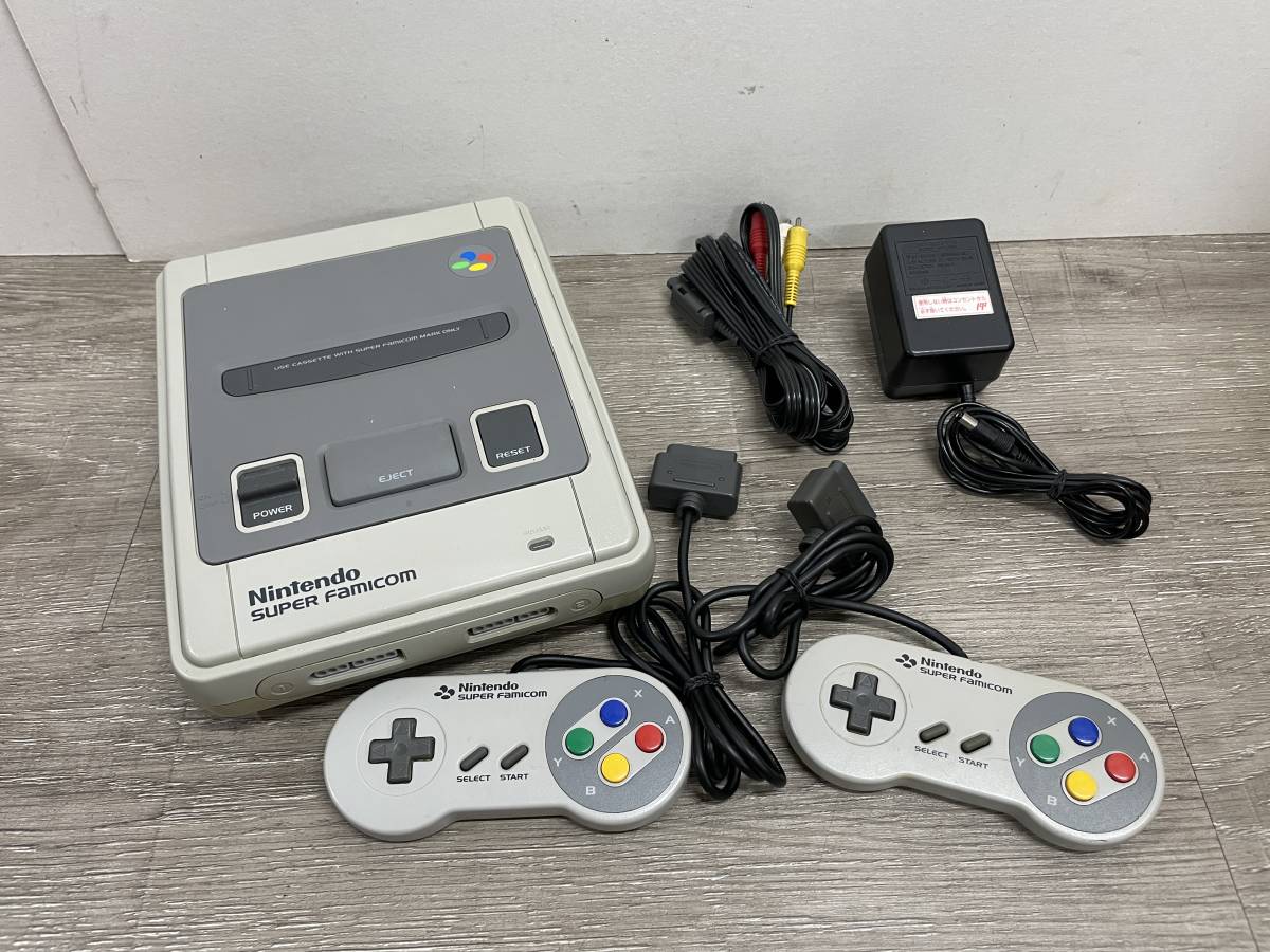 【目立った傷や汚れなし】☆ SFC ☆ スーパーファミコン 1CHIP 01 動作品 状態良好 本体 コントローラー 高画質 後期 SUPER FAMICOM 任天堂 5655の落札情報詳細 ...