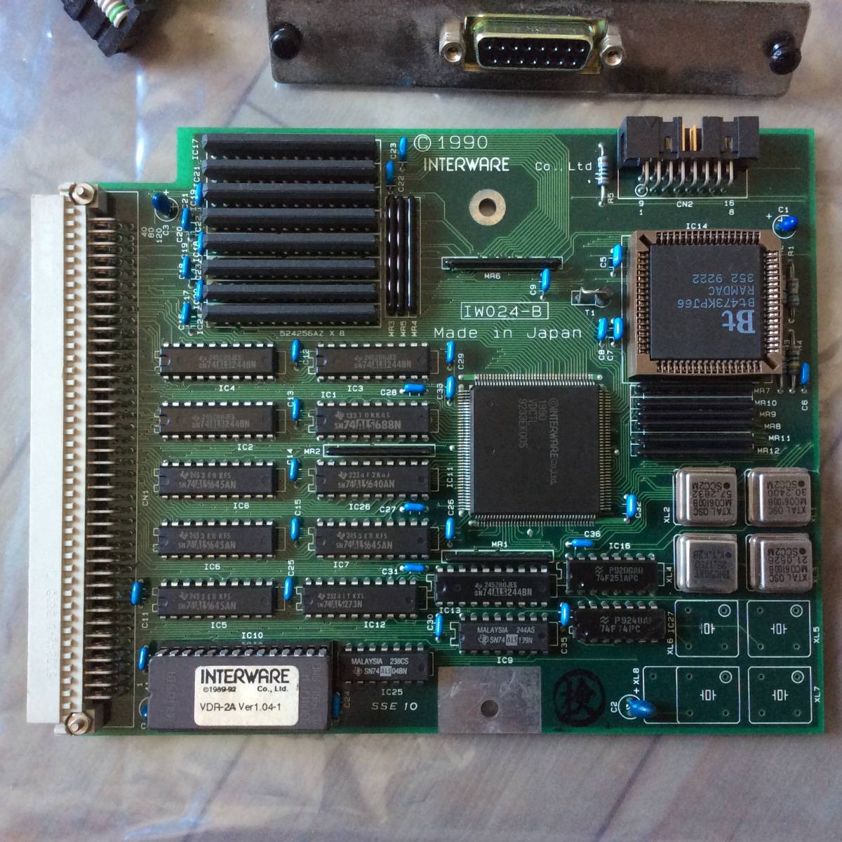 【全体的に状態が悪い】[ジャンク][動作未確認] INTERWARE Vimage SE/30 VDR-2A 24bit Full Color Video Card Apple ...