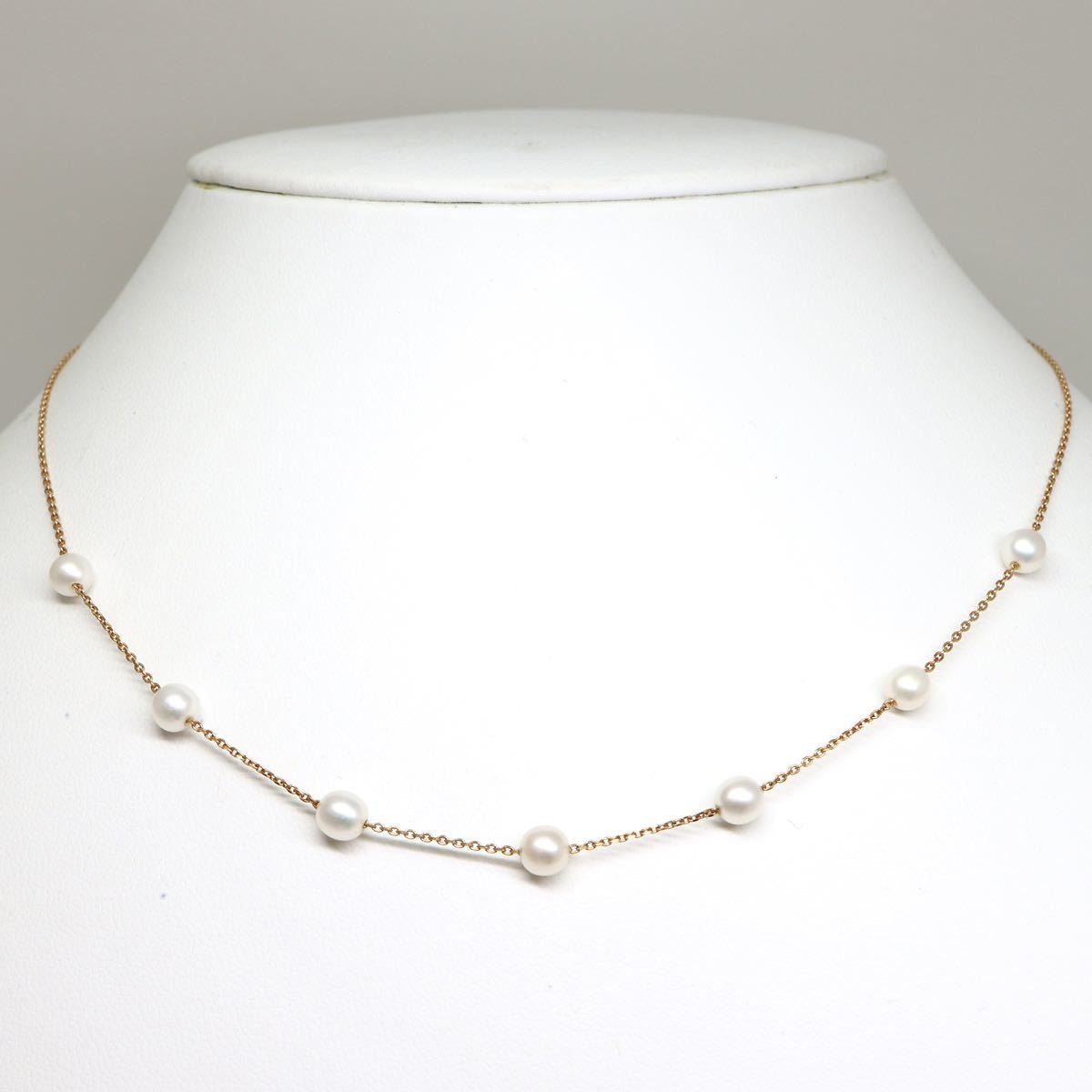 【目立った傷や汚れなし】TASAKI(田崎真珠) K18 アコヤ本真珠 ステーションネックレス A 2.5g 40.0cm パール pearl ジュエリー jewelry EA4/EA4の落札 ...