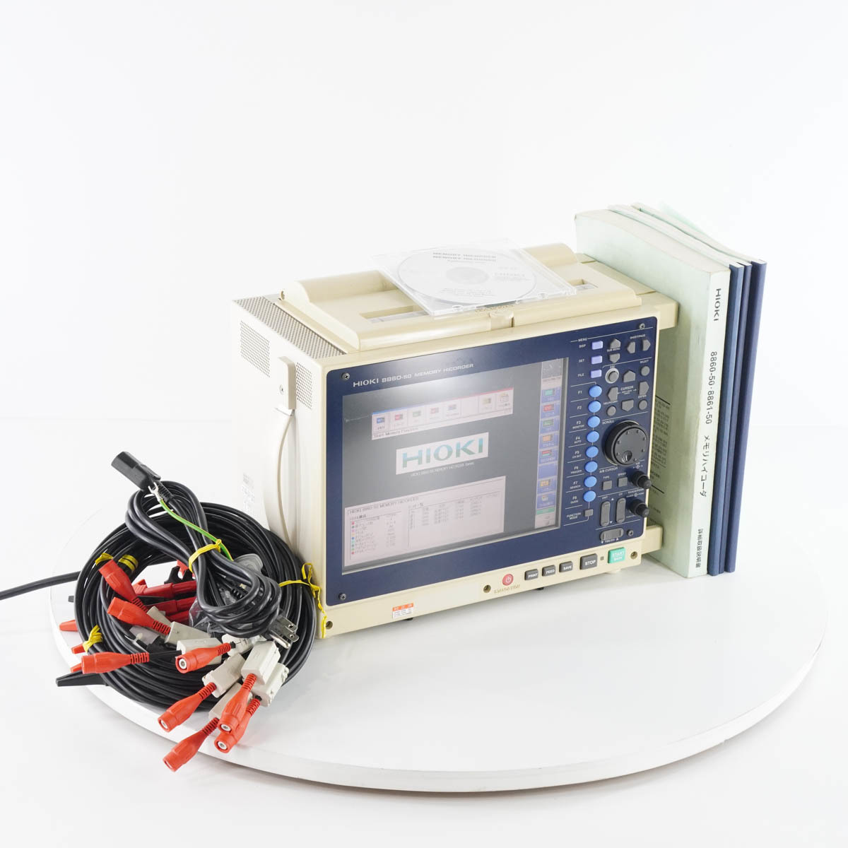 【傷や汚れあり】[DW] 8日保証 03/2022CAL 8860-50 HIOKI MEMORY HiCORDER 8956*4 日置 ...