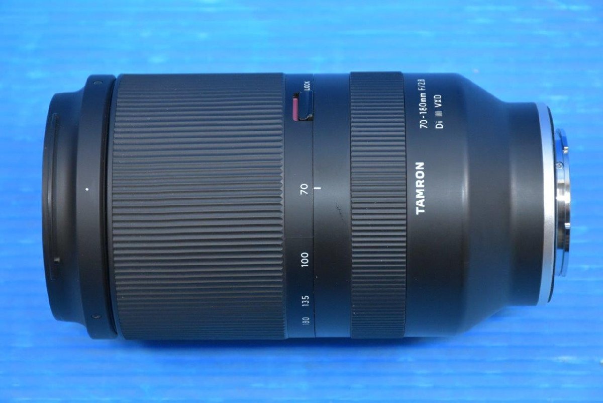 【やや傷や汚れあり】TAMRON 70-180mm F2.8 Di Ⅲ VXD ソニーEマウント用 Model A056 望遠ズームレンズ ...