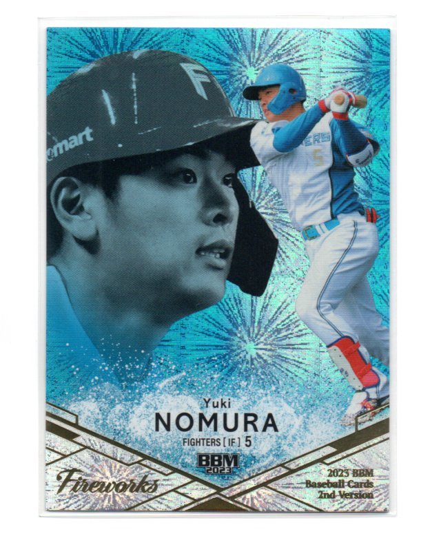 【目立った傷や汚れなし】BBM 2023 2nd 野村佑希 300枚限定 /300 fireworks 金箔 パラレル カード 北海道日本ハム ファイターズ 野村佑希の落札情報詳細 ...