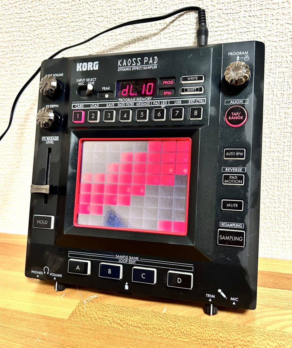 【やや傷や汚れあり】KORG ( コルグ ) KAOSS PAD KP3＋ DJ用エフェクター完動品の落札情報詳細 - ヤフオク落札価格検索 ...