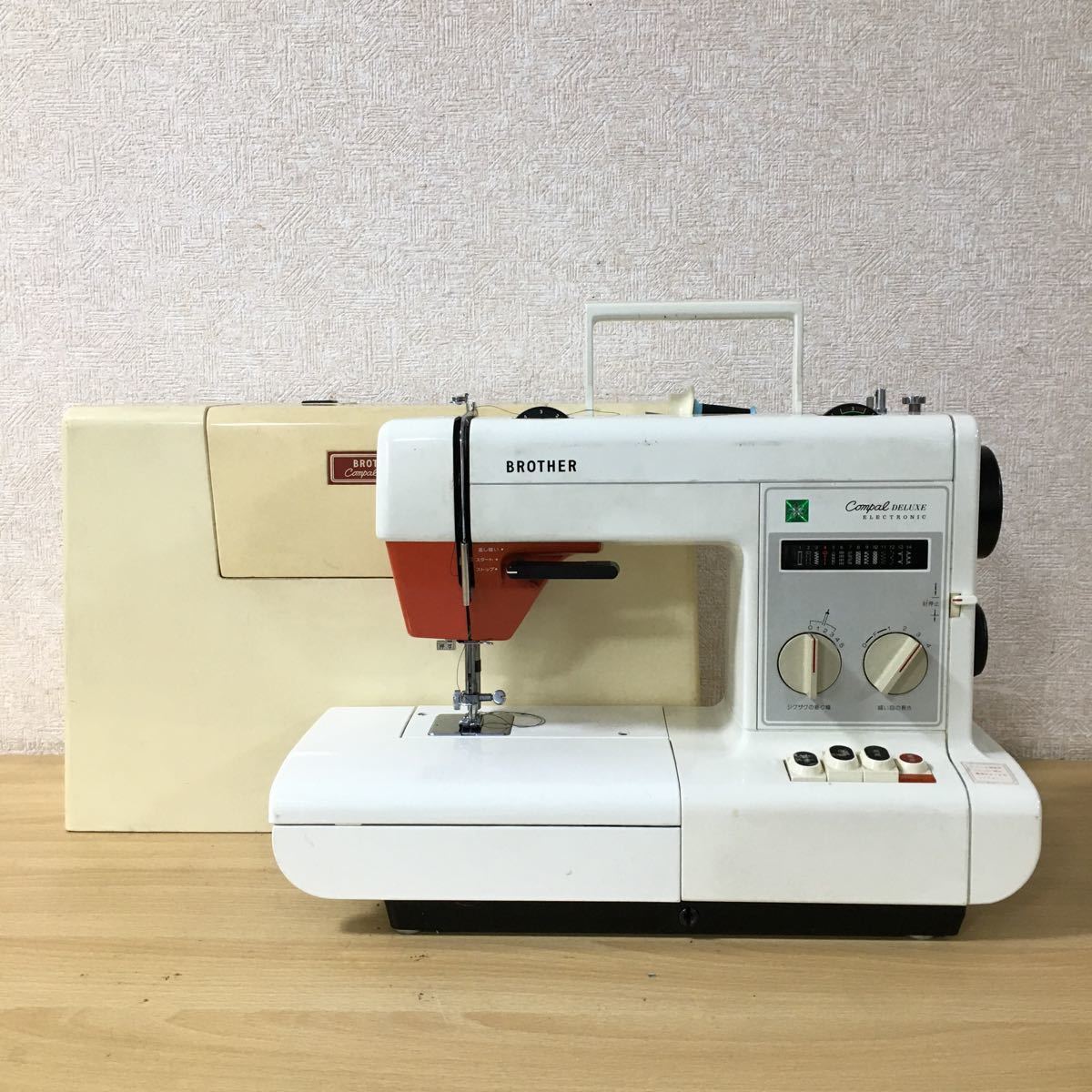 【傷や汚れあり】BROTHER ブラザー Compal コンパル DELUXE ZZ3-B727 ミシン ハンドクラフト 電子ミシン 手芸 手工芸 裁縫道具 裁縫 ジャンク 9 ア 4236の ...