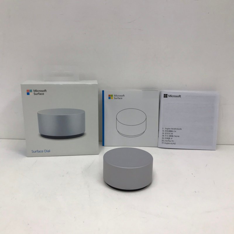 【やや傷や汚れあり】Microsoft マイクロソフト Surface Dial サーフェスダイヤル Model:1756 230918SK030634の落札情報詳細 - Yahoo ...