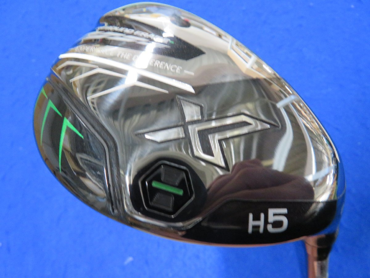 【目立った傷や汚れなし】【中古・美品】ダンロップ 2022 ゼクシオ エックス ハイブリッド/ユーティリティ H5（23°）【S】ミヤザキ ...