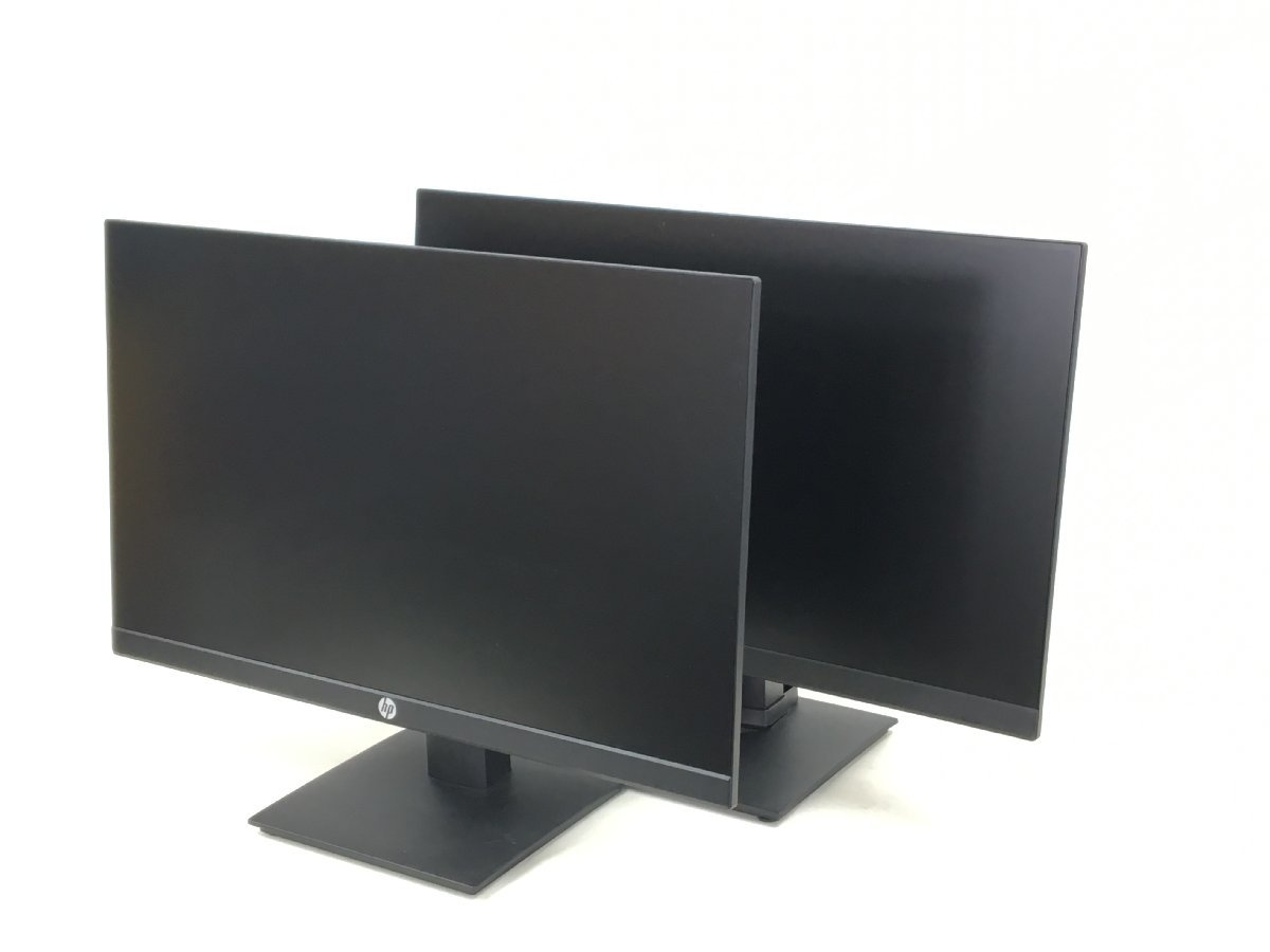 【やや傷や汚れあり】2022年製 HP23.8型液晶モニター P24 G4 使用時間：32H 866H 2台まとめ 中古品（管：2E-M）の ...