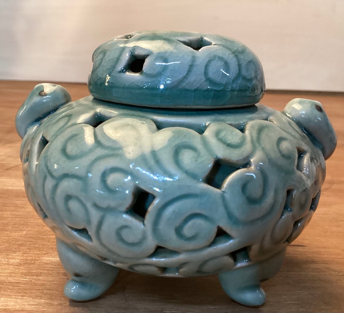 【傷や汚れあり】TT-879 送料込 峯岩 青磁 亀 カメ 香炉 貫入 線香 器 陶器 陶磁器 仏具 仏壇 レトロ アンティーク 352g /くGOらの落札情報詳細 - Yahoo ...