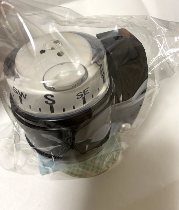 【未使用に近い】シェリル 車両用コンパス・泡あり ★未使用 C級品 Sherrill Auto compass ワケありジャンク オート ...