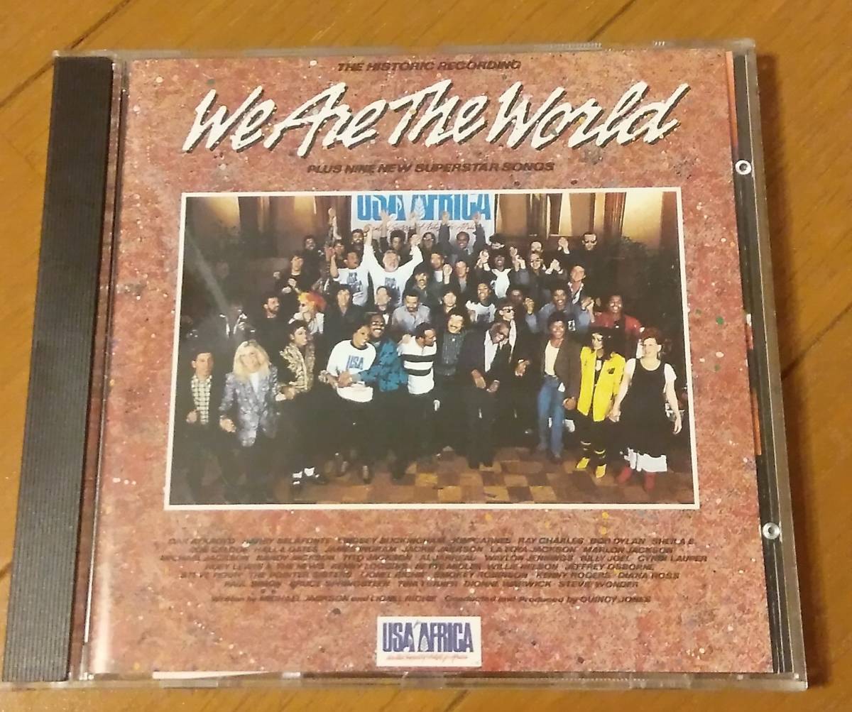 【やや傷や汚れあり】USA FOR AFRICA WE ARE THE WORLD 輸入盤 POLYGRAMの落札情報詳細 - ヤフオク落札 ...