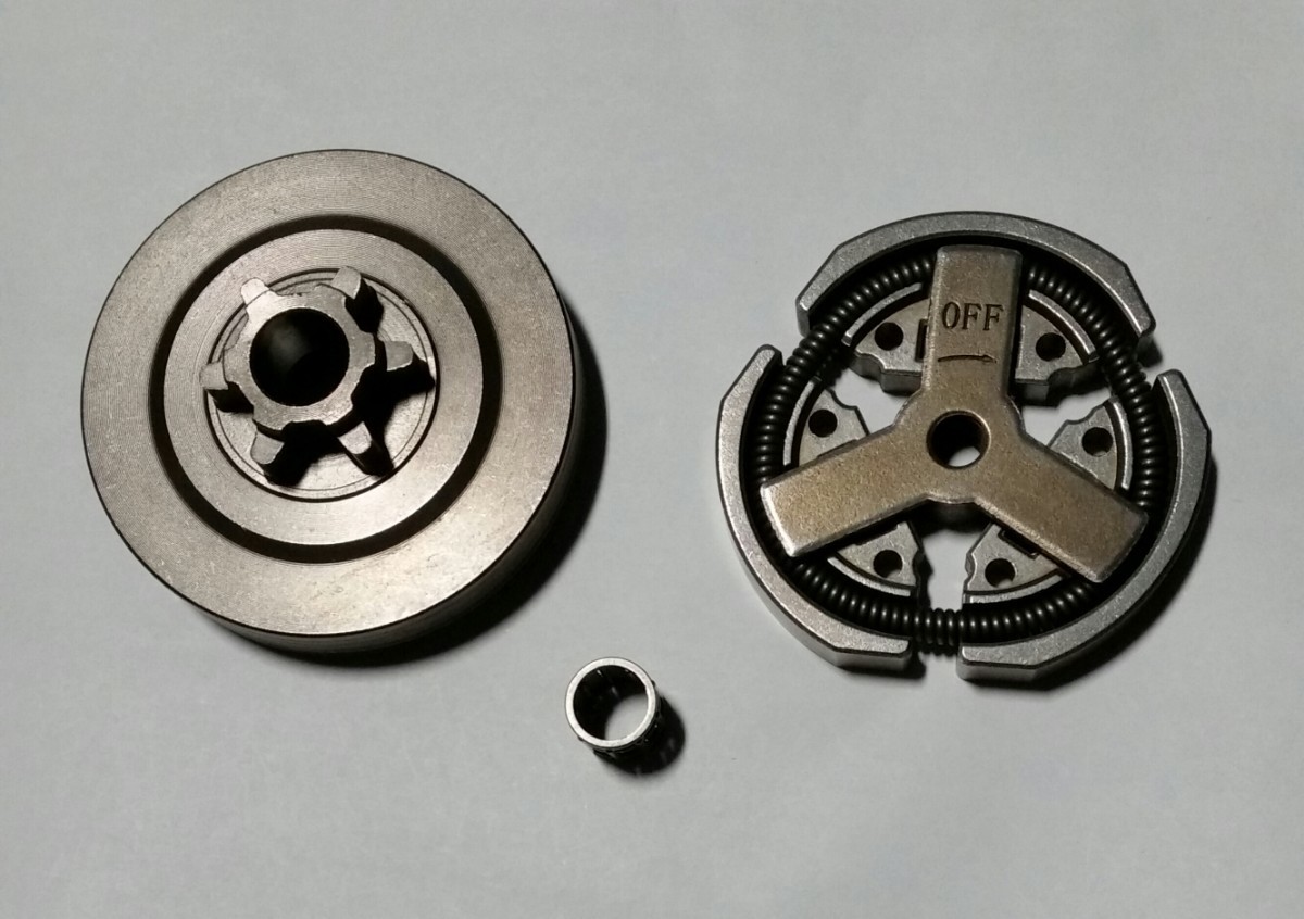 【未使用】即決!絶版レア☆新品未使用 RYOBI エンジンチェーンソー ESK-840 ESK-3500 ES-335等用クラッチドラム＆クラッチ＆ベアリングセット☆3/8 6Tの落札情報詳細 ...