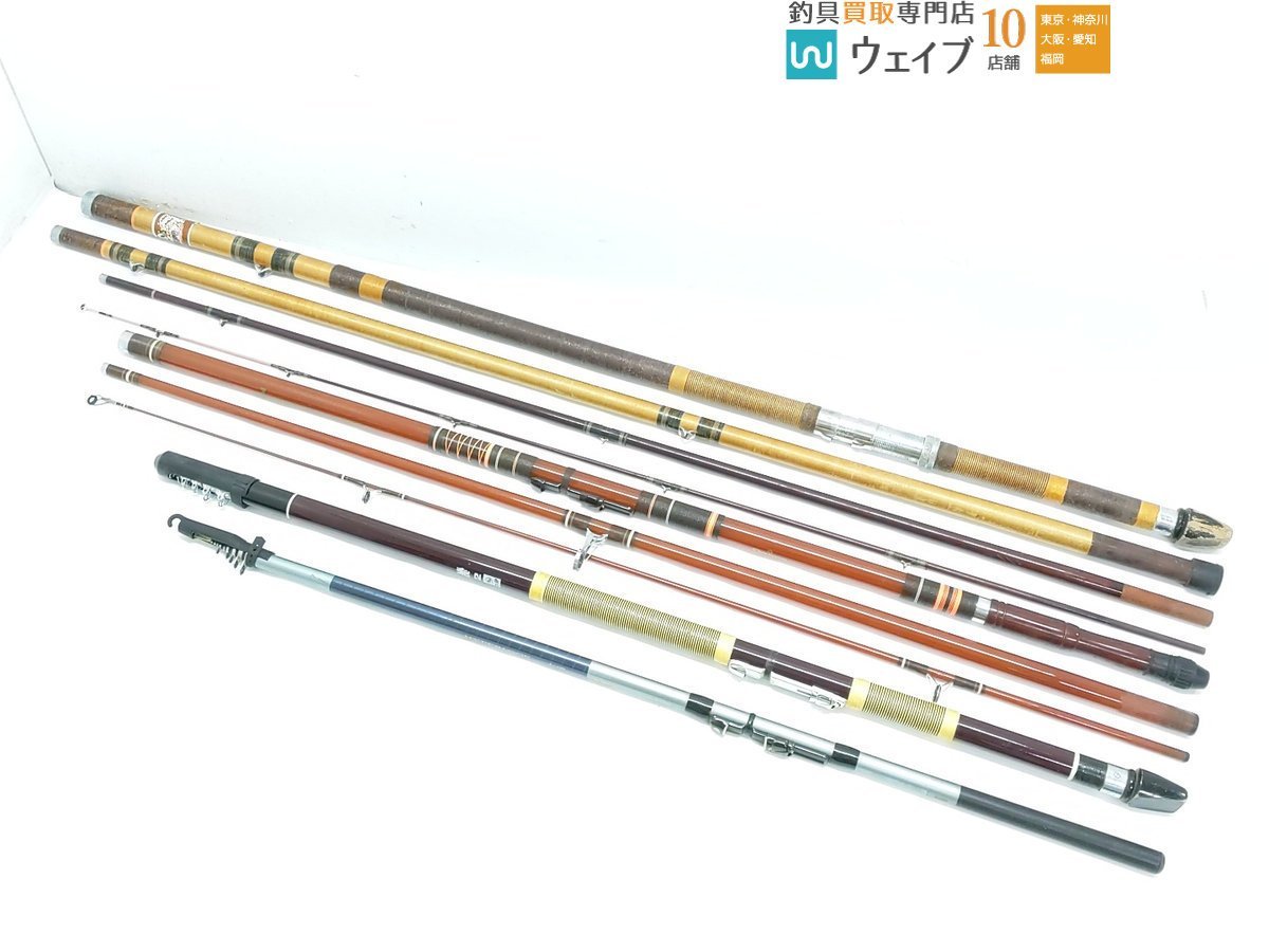 【全体的に状態が悪い】NFT NF17-D、NFT ハイパーループ 大磯 2-540、NFT 磯12、ダイワ ジェットスポーツ30号360DX 計4点セット ※ジャンク品の落札情報詳細 ...