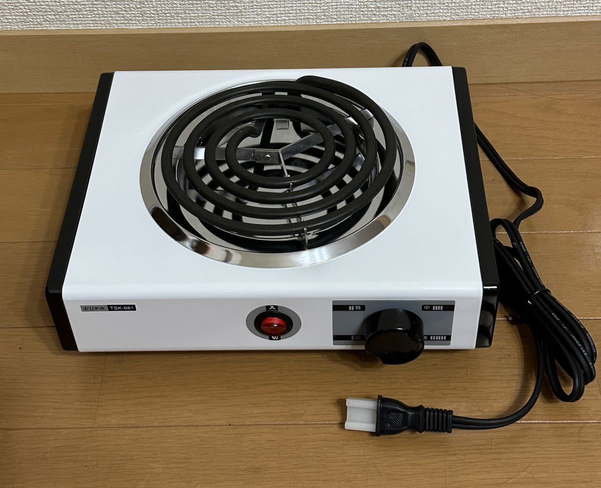 【未使用に近い】EUPA ユーパ 電気クッキングヒーター TSK-881 電気コンロの落札情報詳細 - ヤフオク落札価格検索 オークフリー
