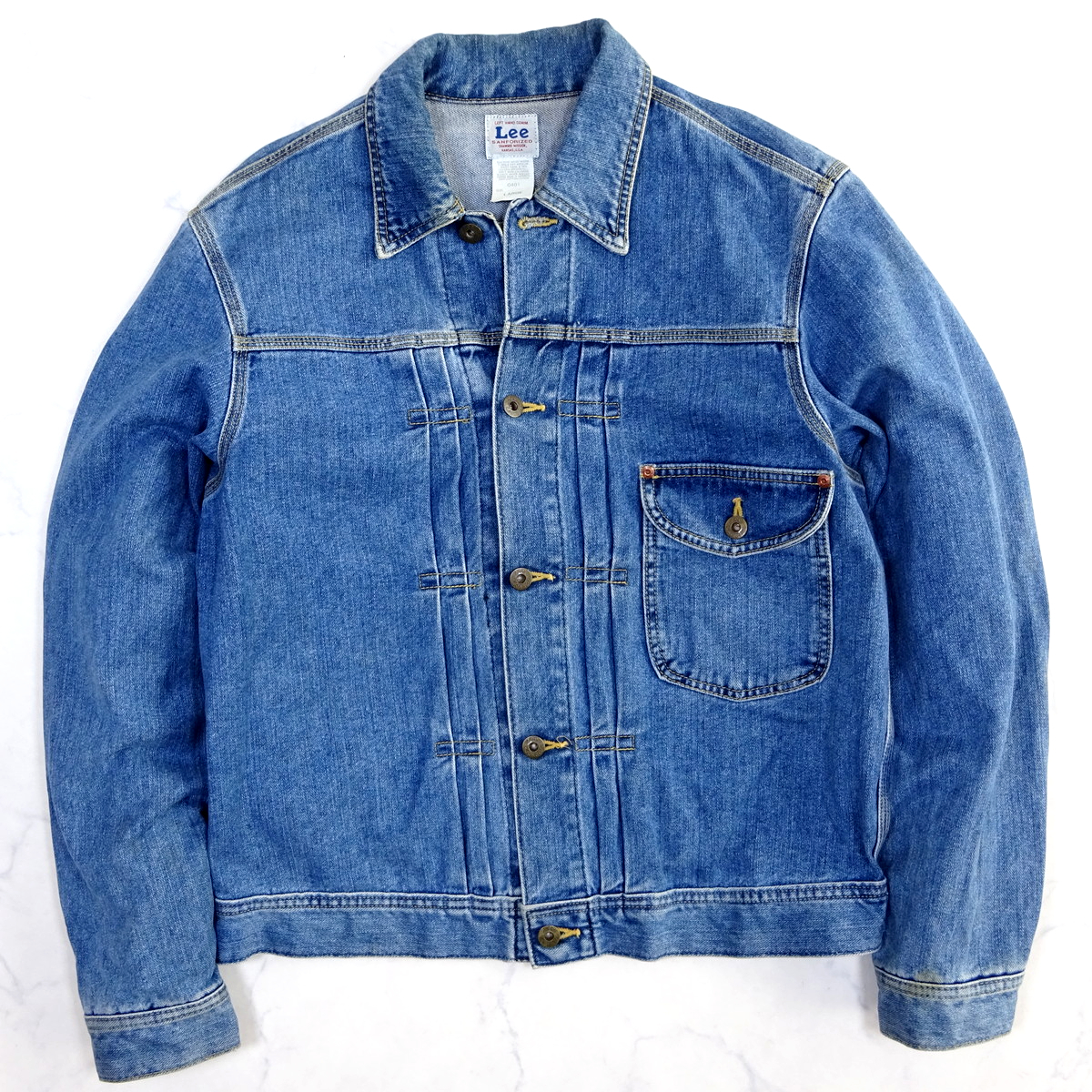 【目立った傷や汚れなし】90s Lee COWBOY type 1st DENIM JACKET リー カウボーイデニムジャケット Lサイズ ...