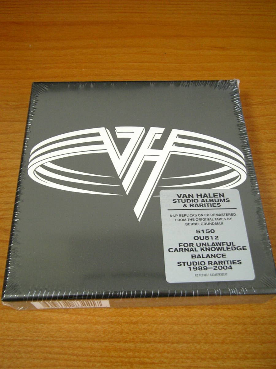 【未使用に近い】 新譜 VAN HALEN/THE COLLECTION II 最新リマスター 5CD ヴァン・ヘイレン 新作 の落札情報詳細 ...