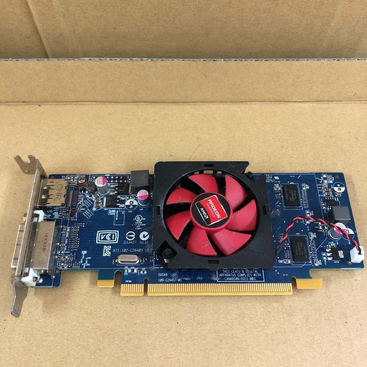 【やや傷や汚れあり】（D-11）AMD ビデオカード RADEON ATI-102-C26405(B) グラフィックボードの落札情報詳細 ...