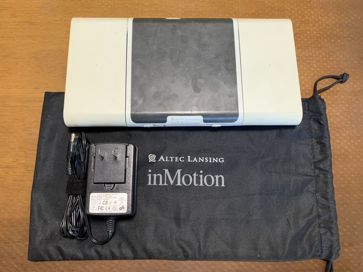 ALTEC LANSING iMT702 inMotion Max アルテック スピーカーシステム iPod iPhone ラジオ機能付き ...