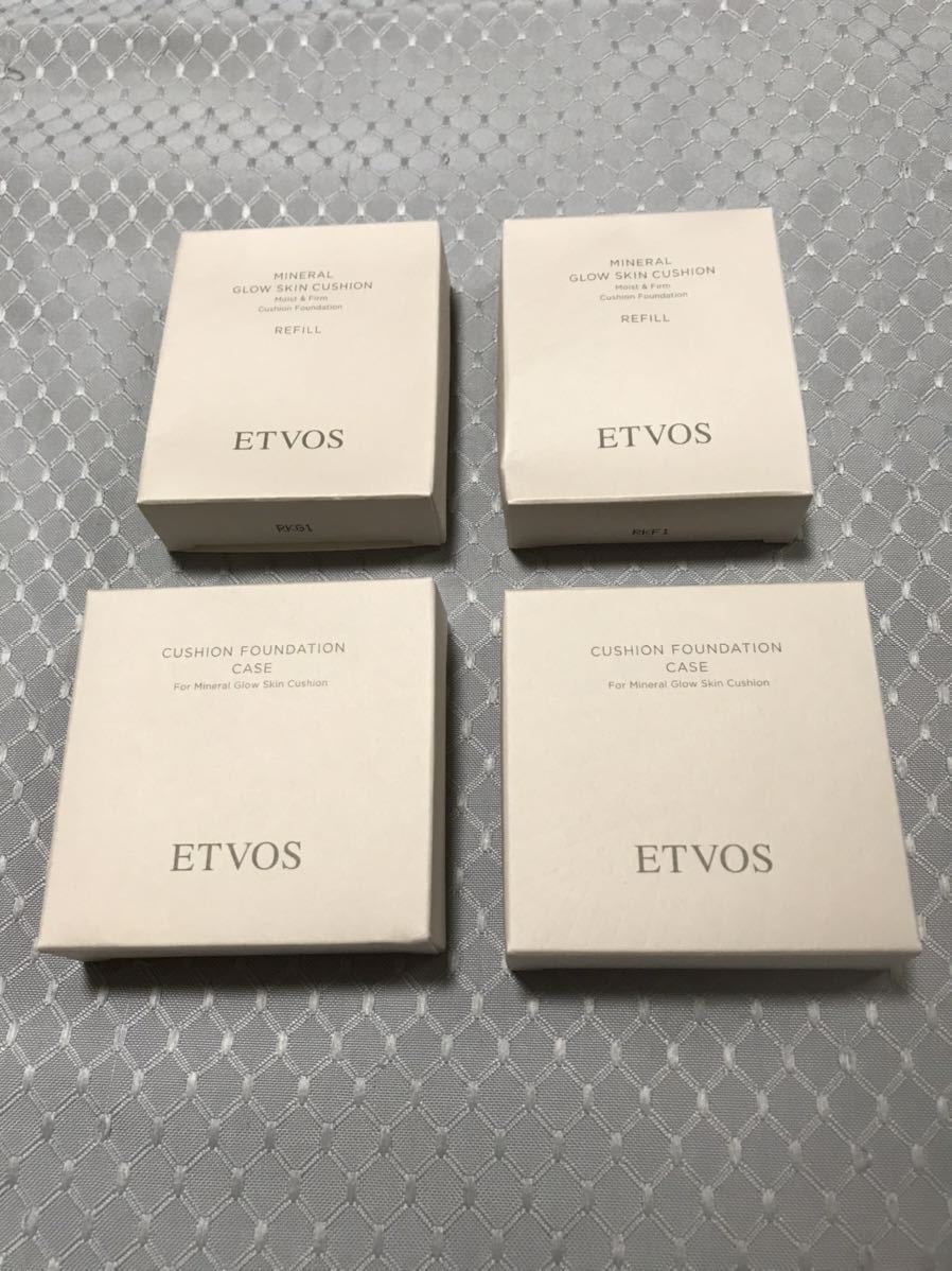 【未使用】エトヴォス ETVOS ミネラルグロウスキンクッション +ケース＋パフ付 SPF32 PA+++ 12g オークル 新品の落札情報詳細 - ヤフオク落札価格検索 オークフリー