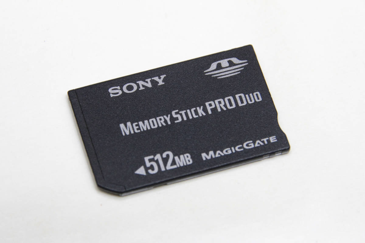 【傷や汚れあり】512MB MEMORY STICK PRO Duo ソニーの落札情報詳細 - ヤフオク落札価格検索 オークフリー