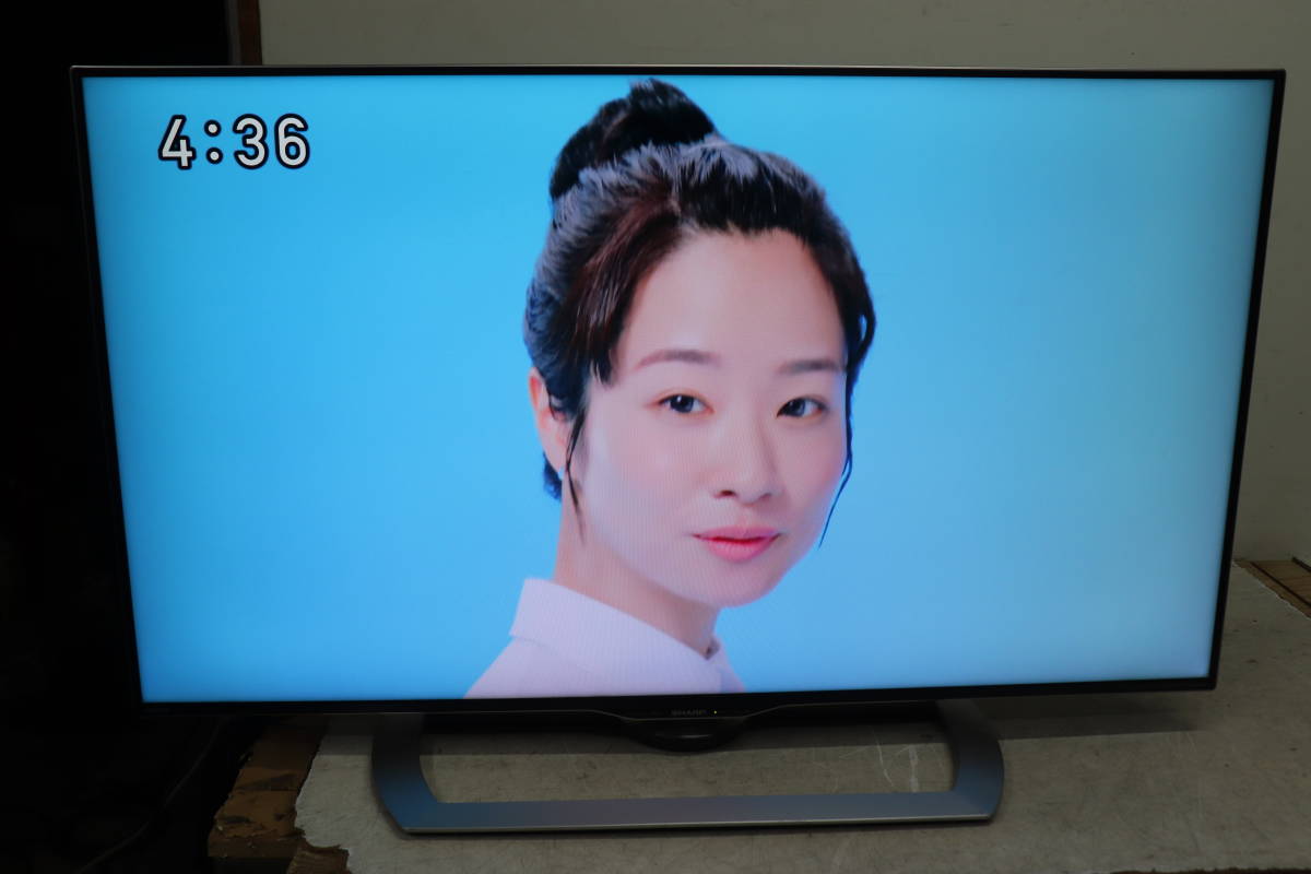 【やや傷や汚れあり】YKB/198 SHARP シャープ AQUOS LC-45US40 45型 液晶 テレビ 2016年製 地デジ受信OK ジャンク 直接引き取り歓迎の落札情報詳細 ...