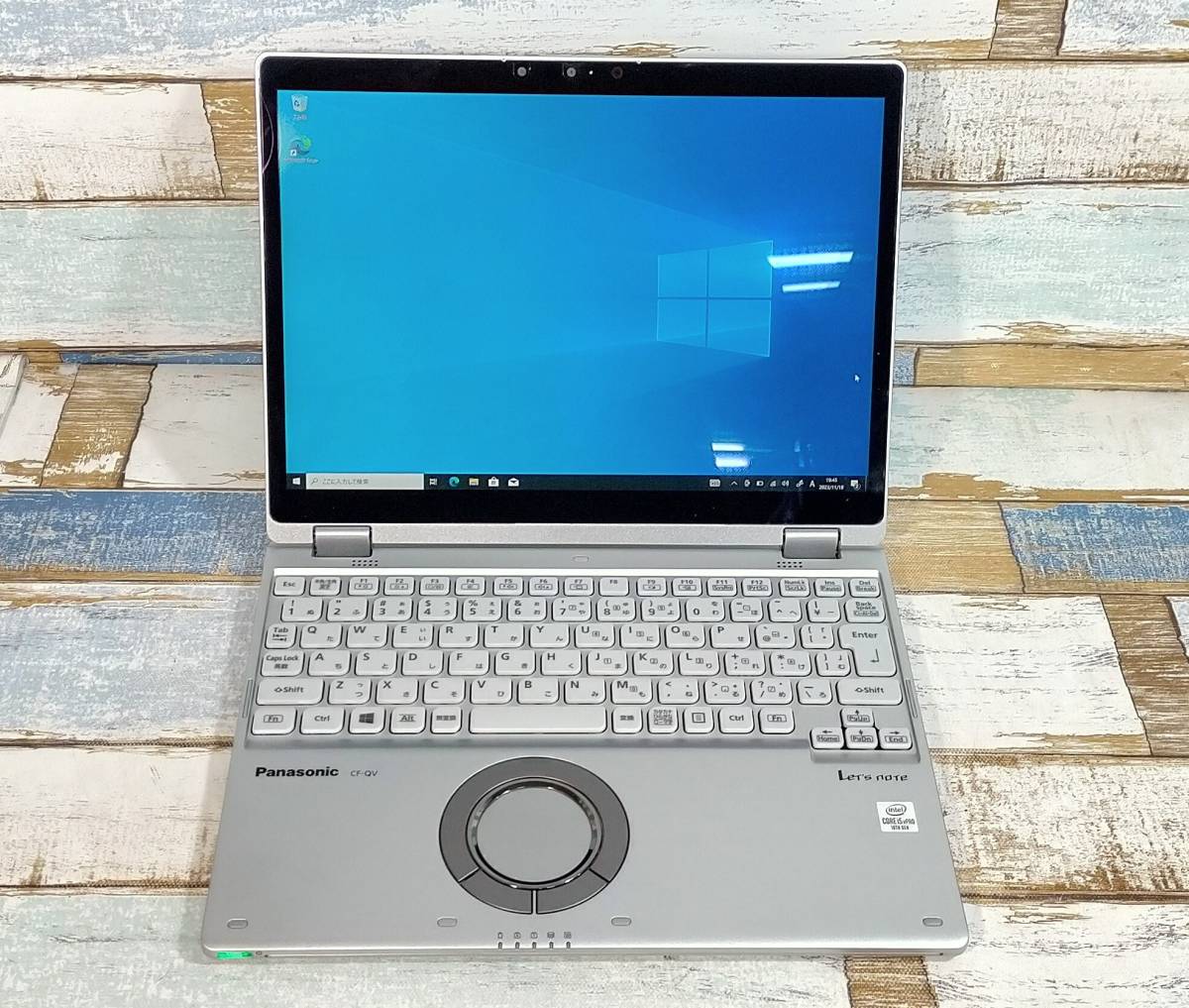 【やや傷や汚れあり】Panasonic Let's Note/CF-QV9RDBVS/intel Core i5-10310U/メモリ16GB/SSD/タッチパネル/ウェブカメラ/12インチの ...