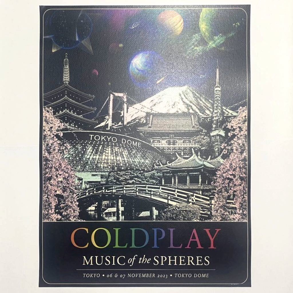【未使用】COLDPLAY WORLD TOUR 東京ドーム公演限定 ポスター TOKYO DOME EVENT POSTERコールドプレイ ...